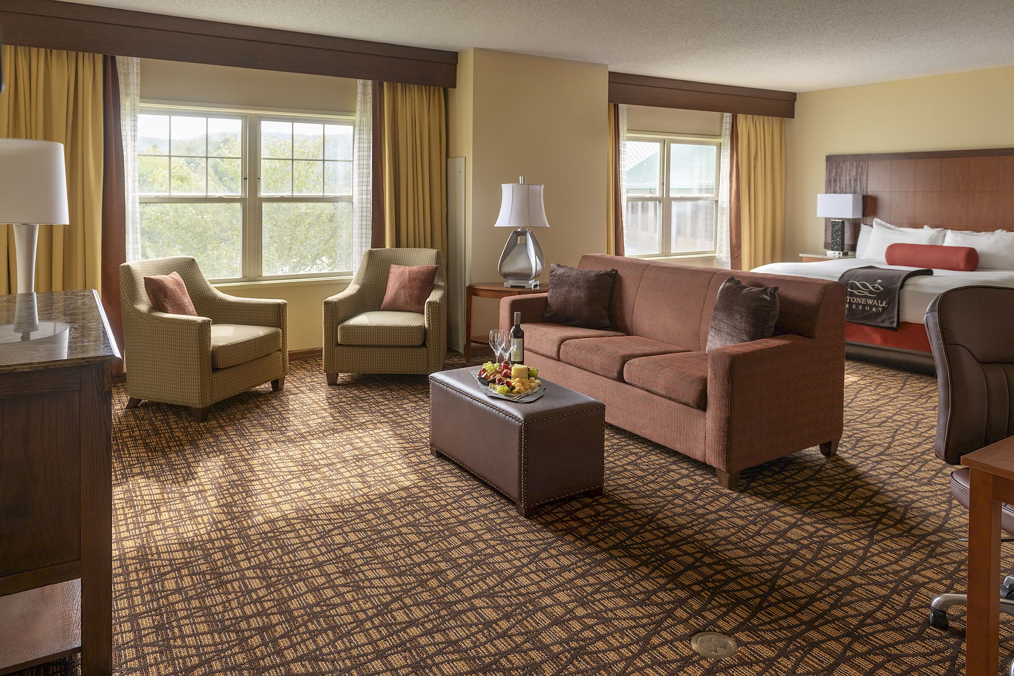 Lodge Style Rooms | Stonewall Resort